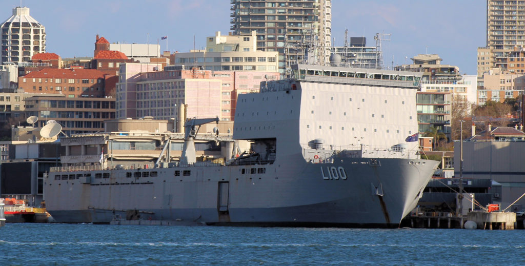 HMAS Choules L100 - Destination's Journey