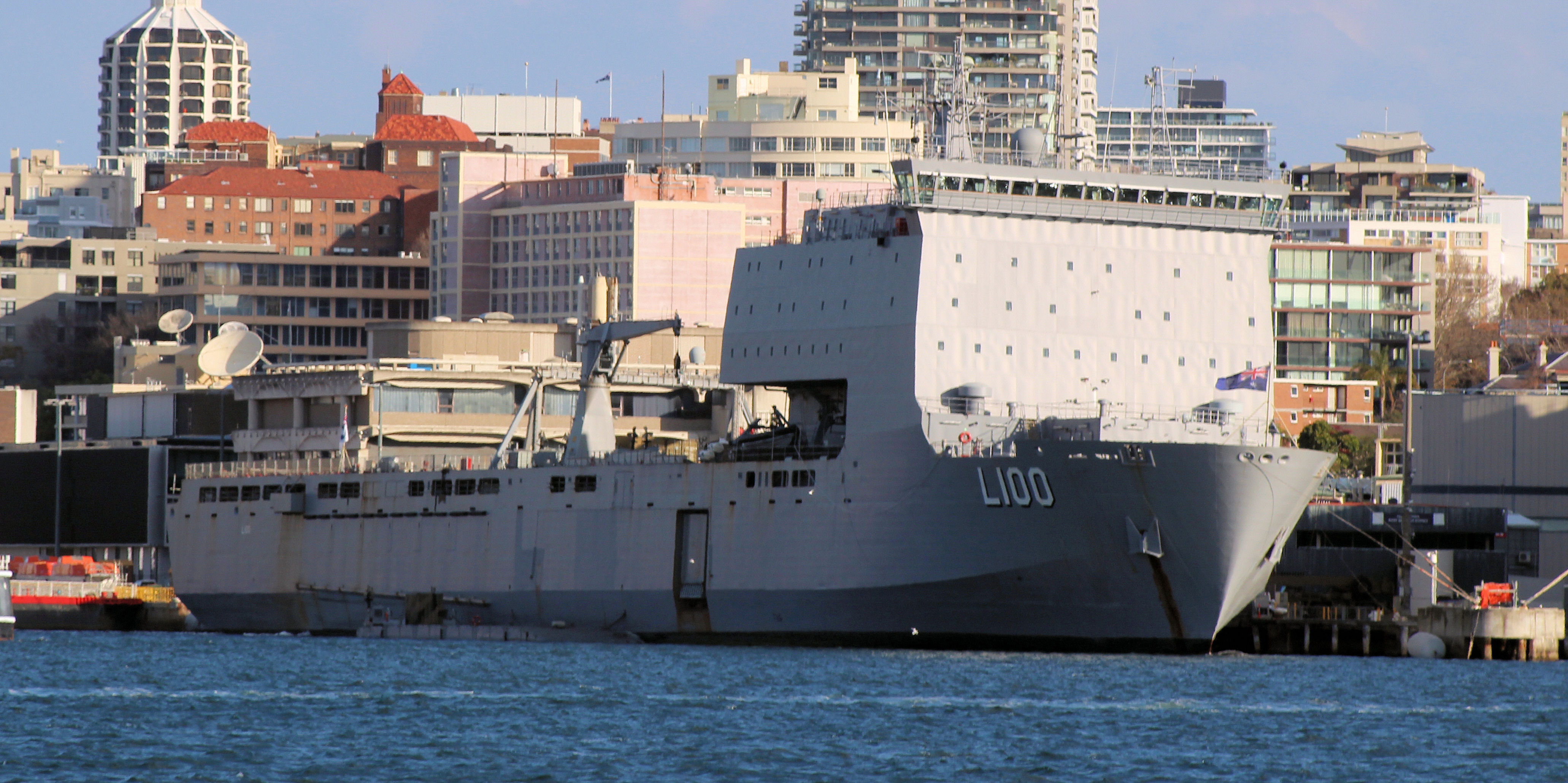 HMAS Choules L100 - Destination's Journey