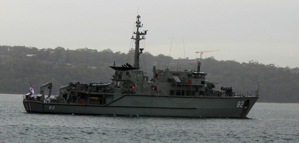 HMAS Huon (II) M82 - Destination's Journey