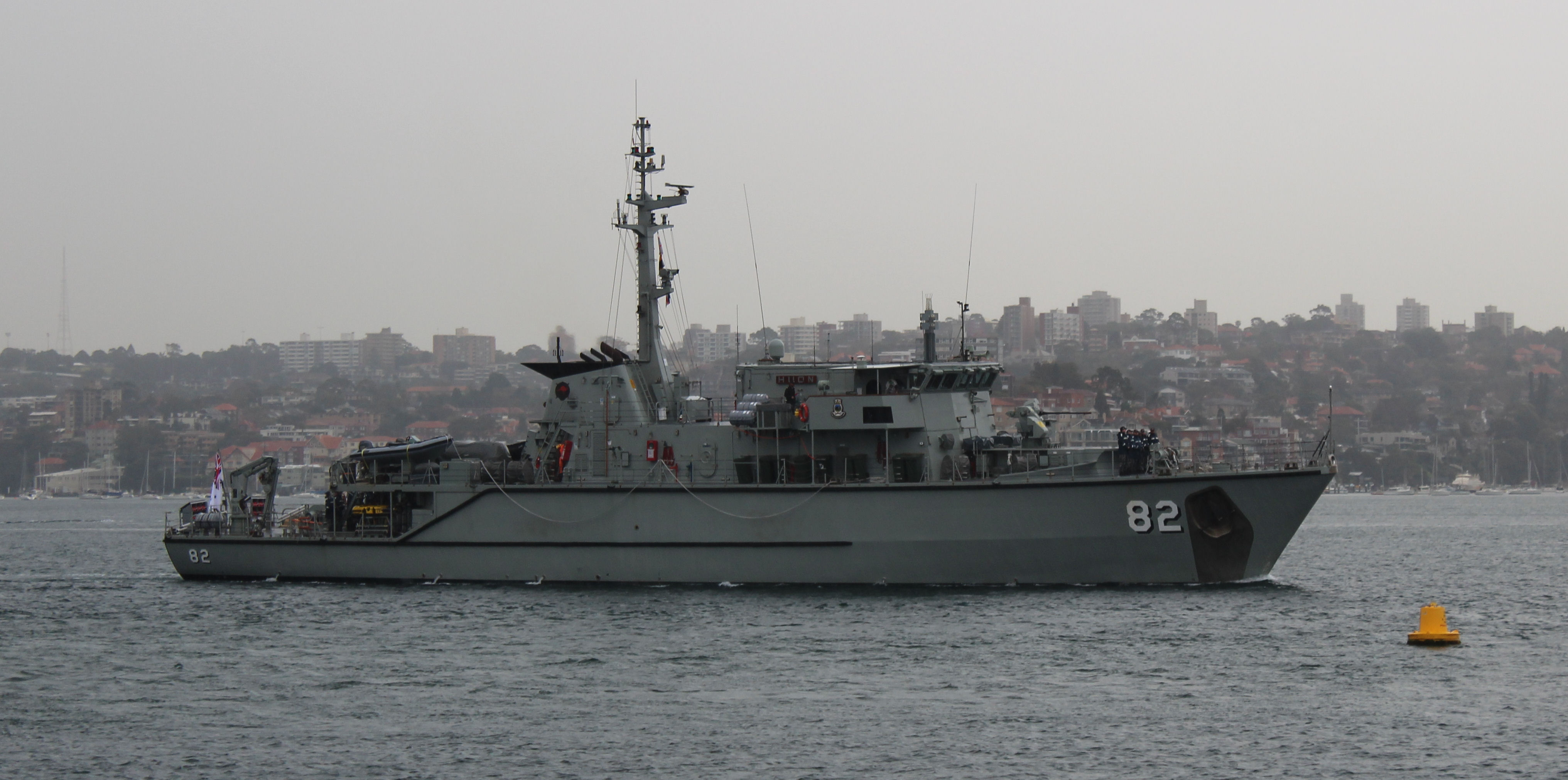 HMAS Huon (II) M82 - Destination's Journey