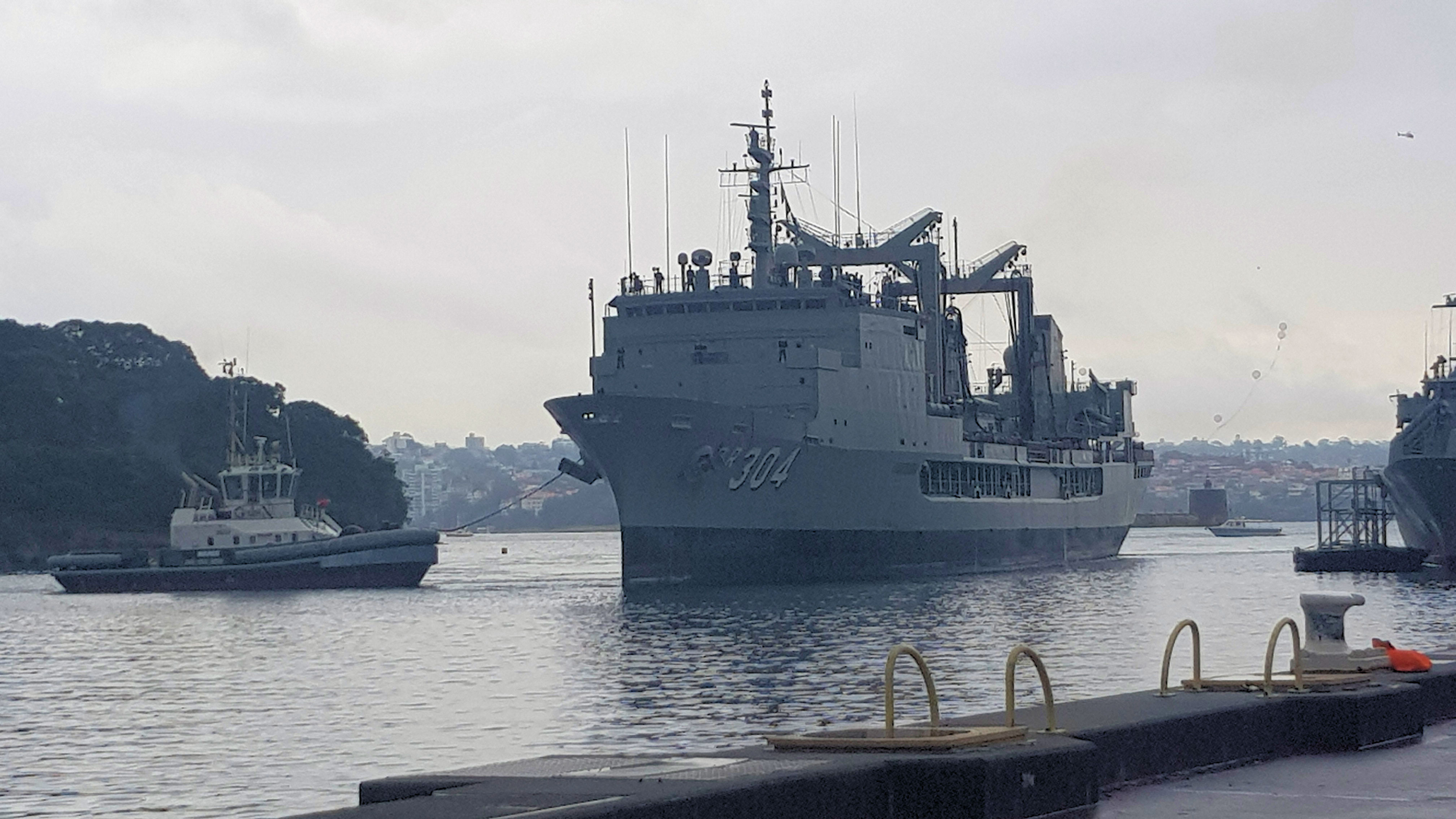 HMAS Success (II) OR 304 - Destination's Journey