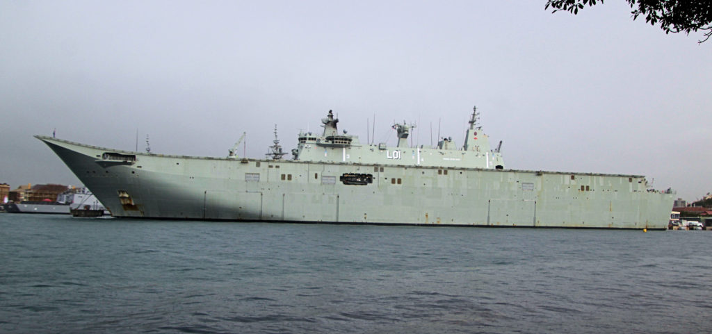 HMAS Adelaide (III) L 01 Royal Australian Navy - Destination's Journey