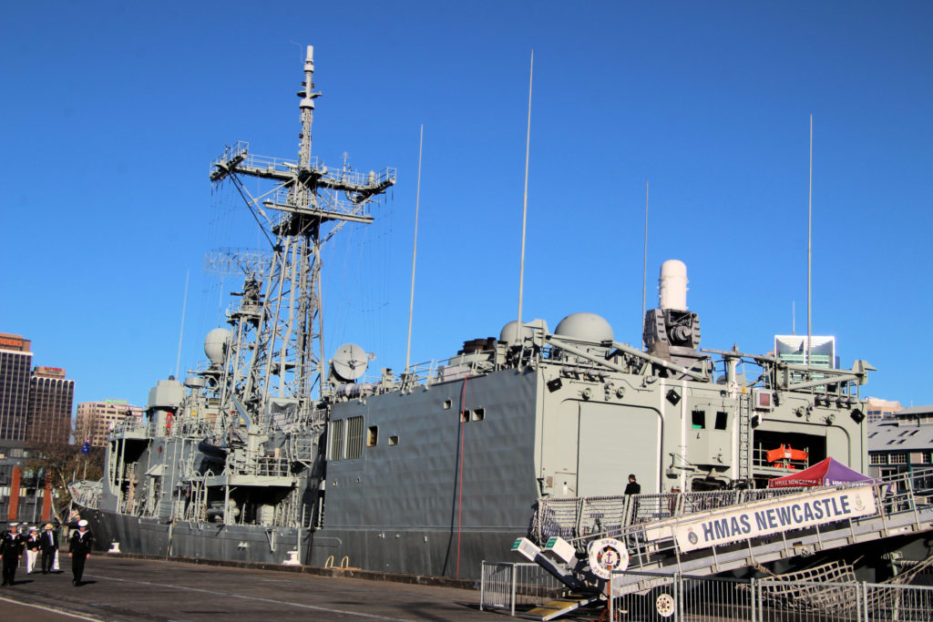 HMAS Newcastle FFG06 - Destination's Journey