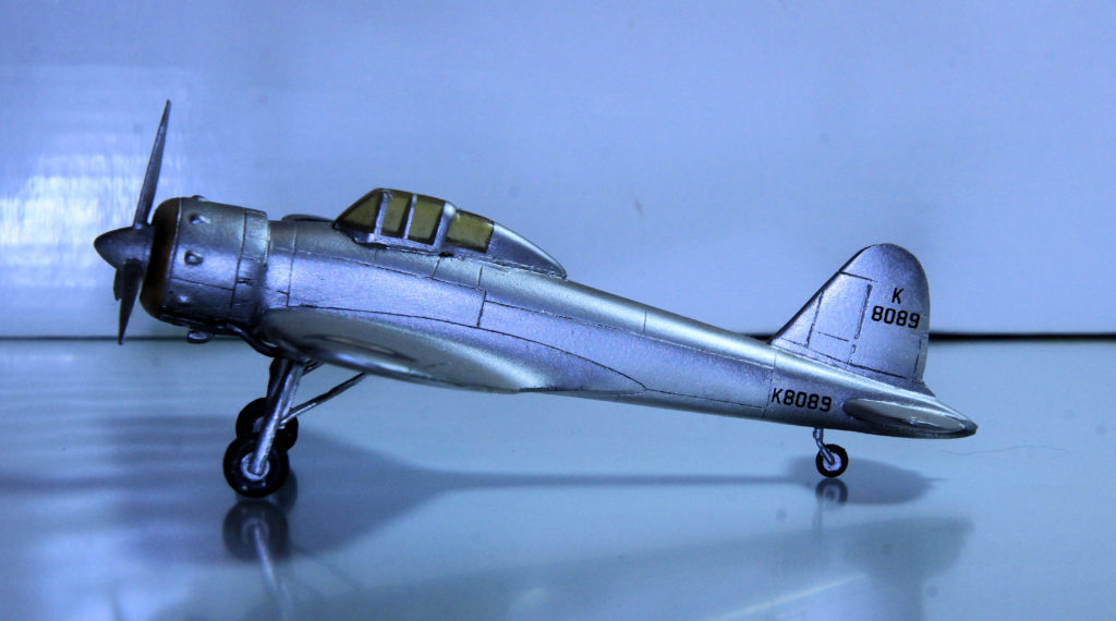 Gloster F.5/34 Scale Models - Destination's Journey