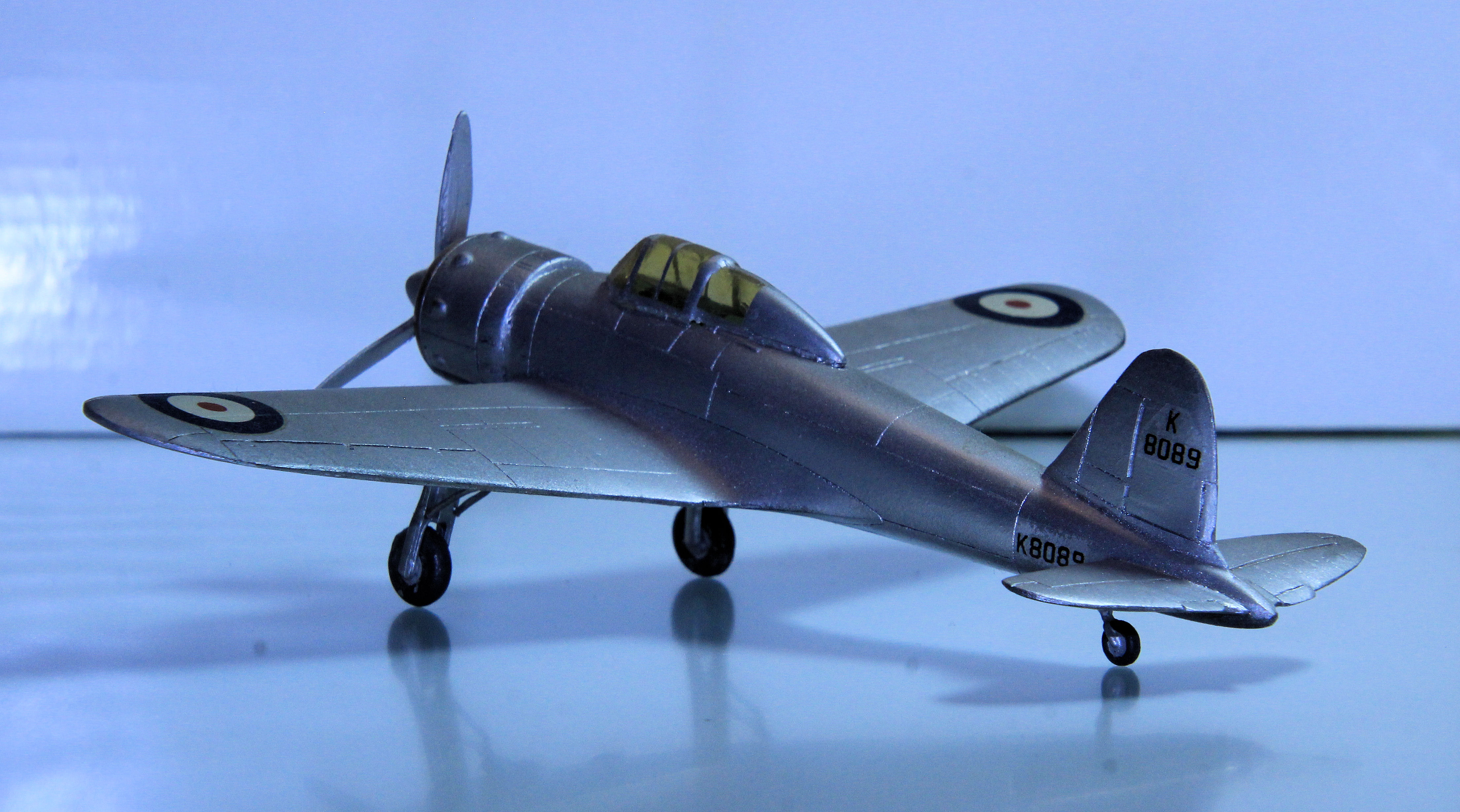 Gloster F.5/34 Scale Models - Destination's Journey