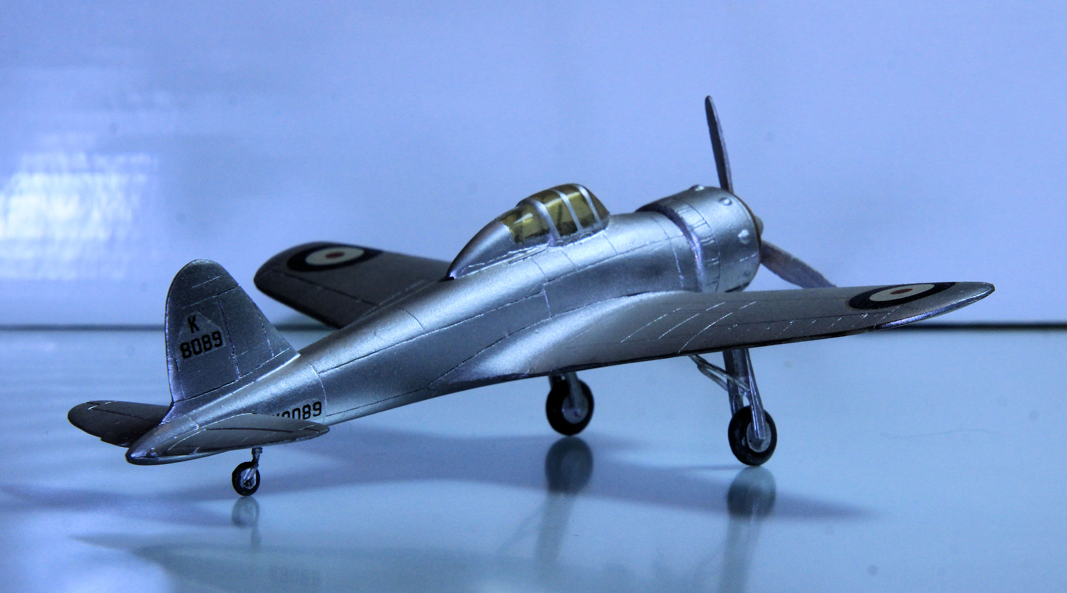 Gloster F.5/34 Scale Models - Destination's Journey