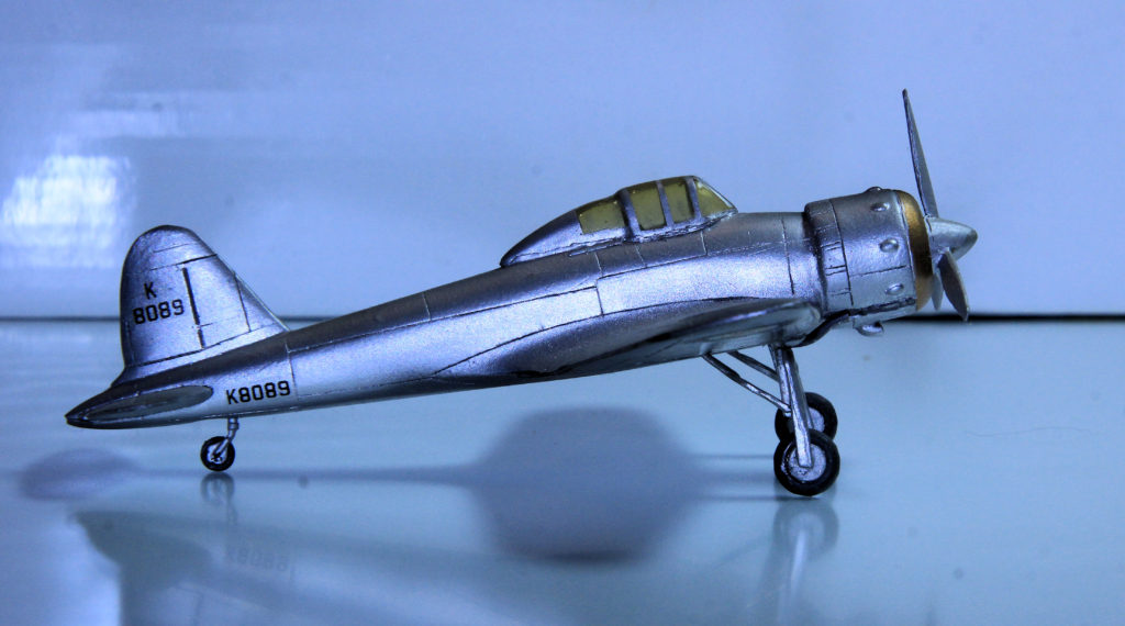 Gloster F.5/34 Scale Models - Destination's Journey