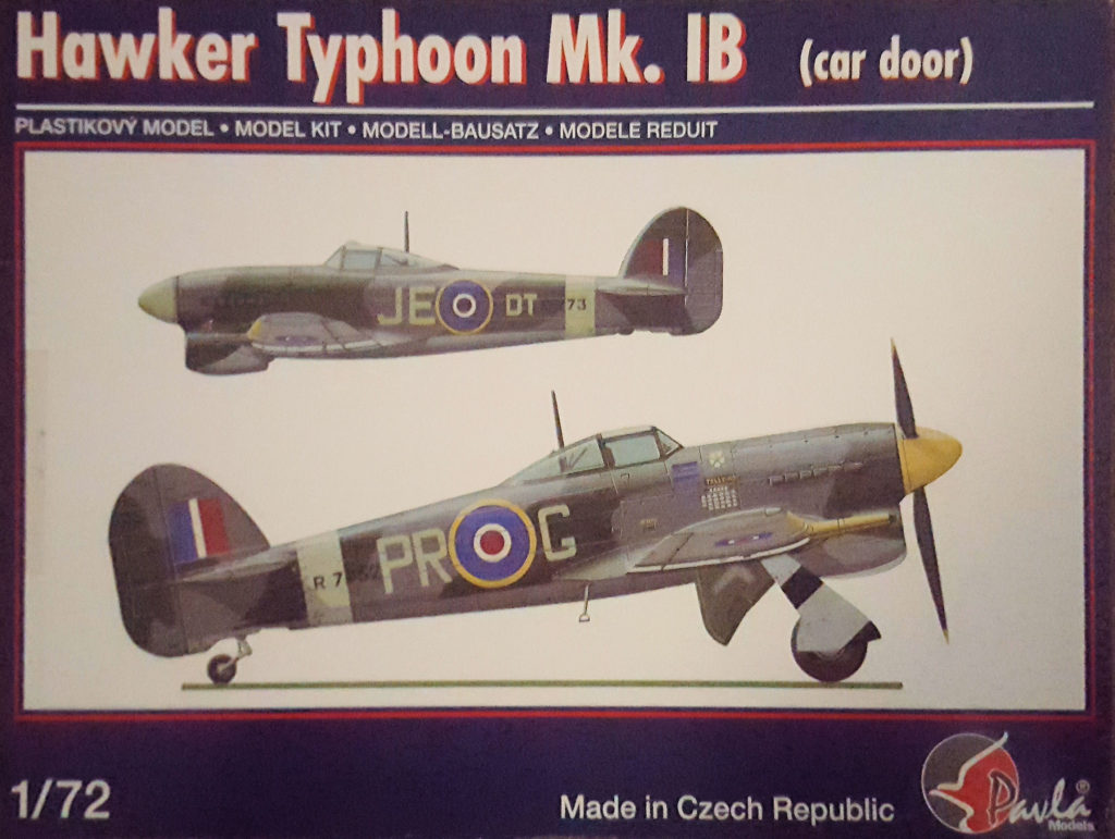 Hawker Typhoon Scale Models - Destination's Journey