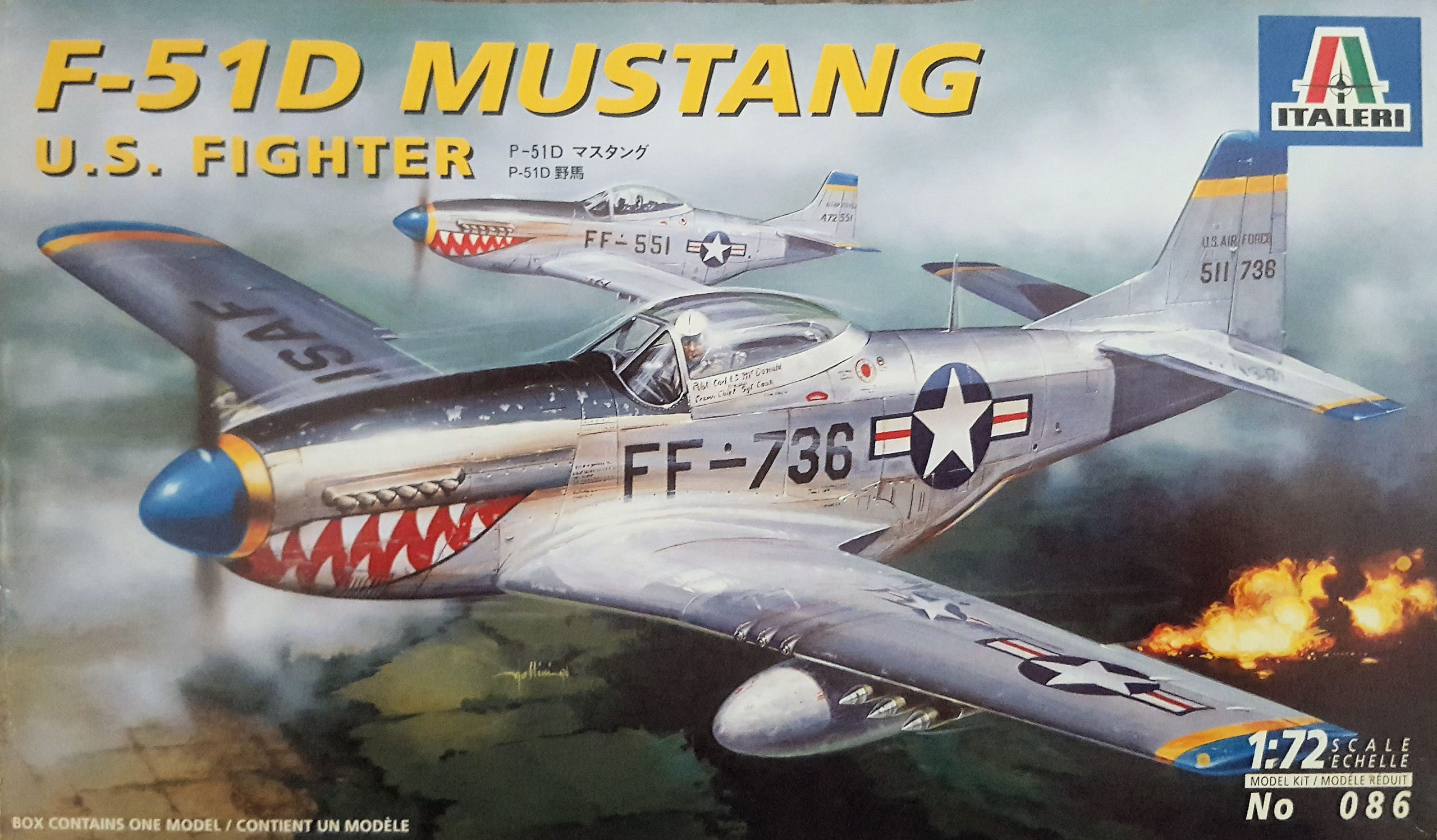 North American P-51 Mustang Scale Models - Destination's Journey