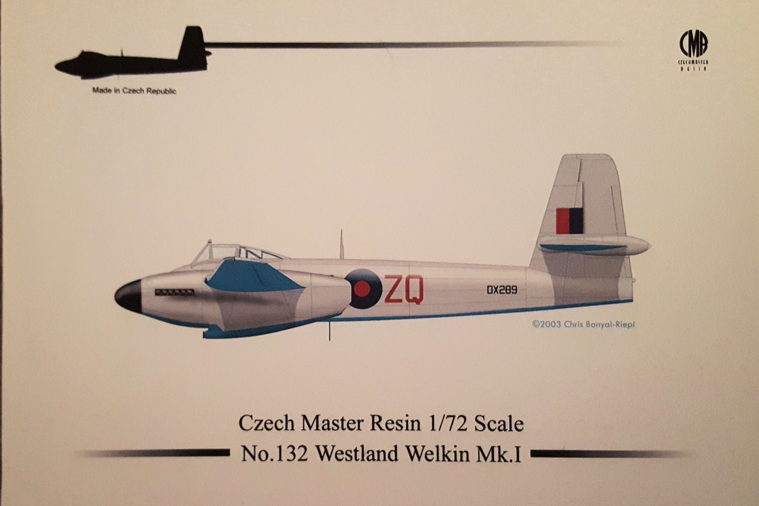 Westland Welkin Scale Models - Destination's Journey