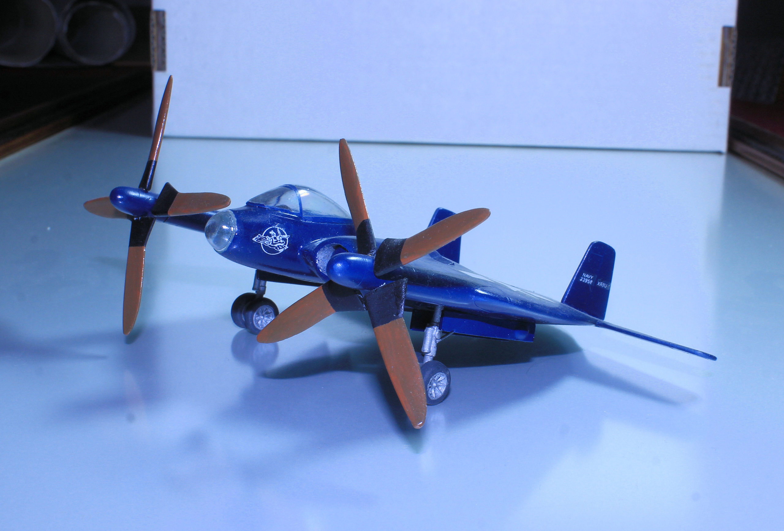 Vought XF5U-1 Flying Flapjack Scale Models - Destination's Journey