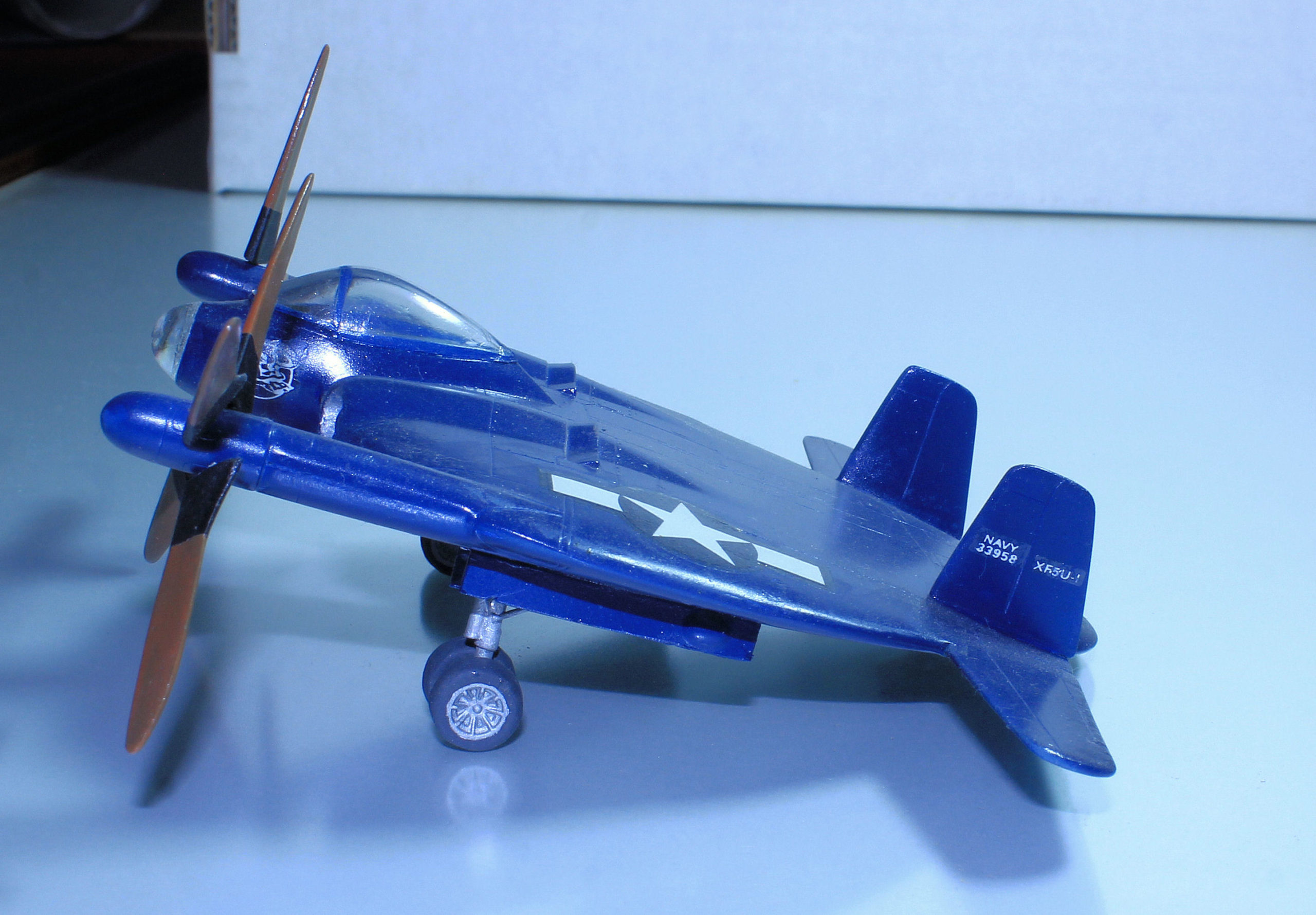 Vought XF5U-1 Flying Flapjack Scale Models - Destination's Journey