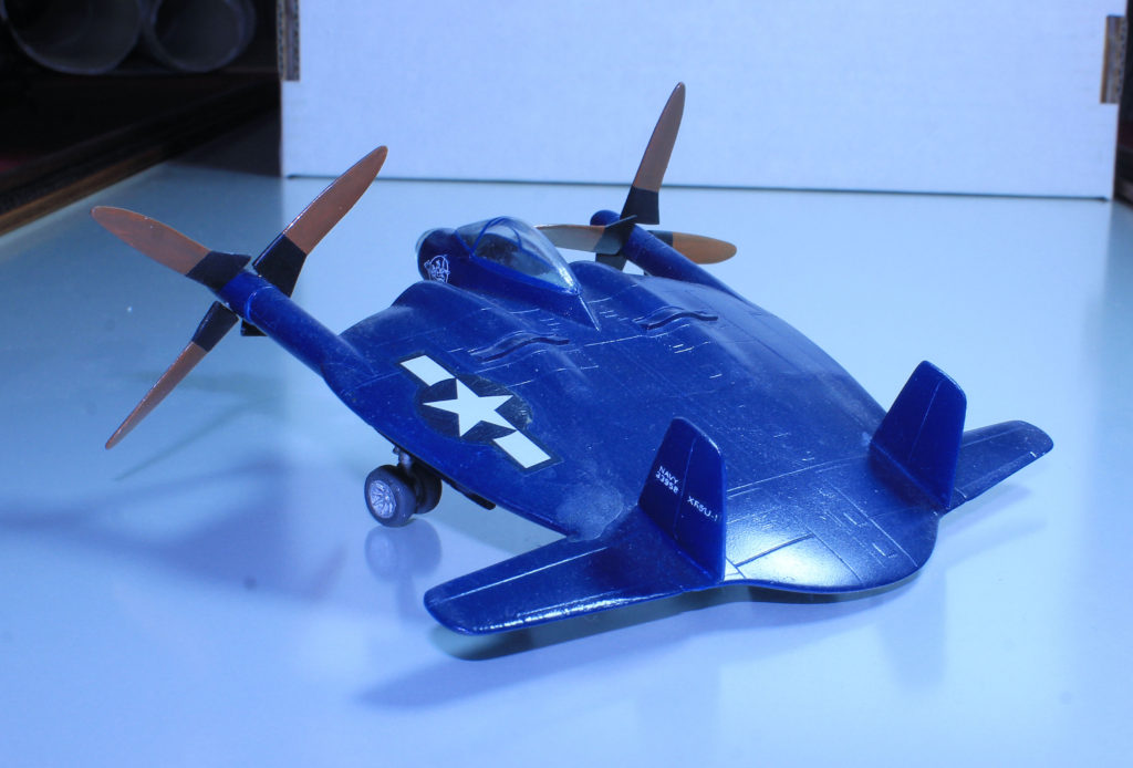 Vought XF5U-1 Flying Flapjack Scale Models - Destination's Journey