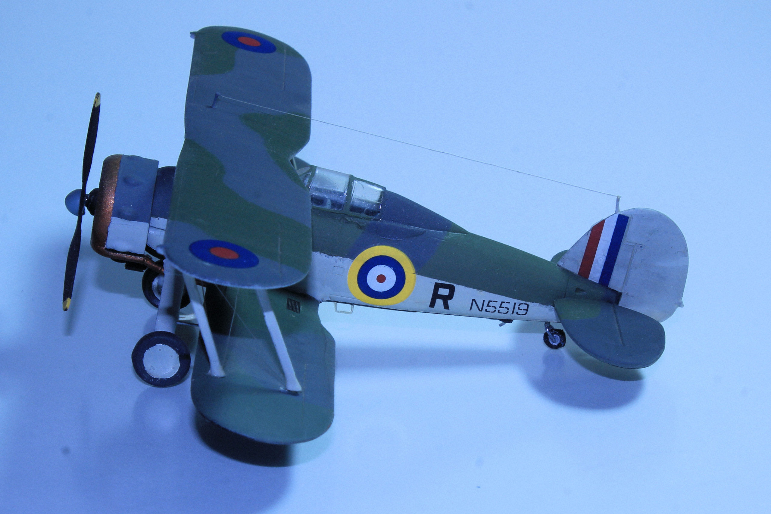 Gloster Gladiator Scale Models - Destination's Journey