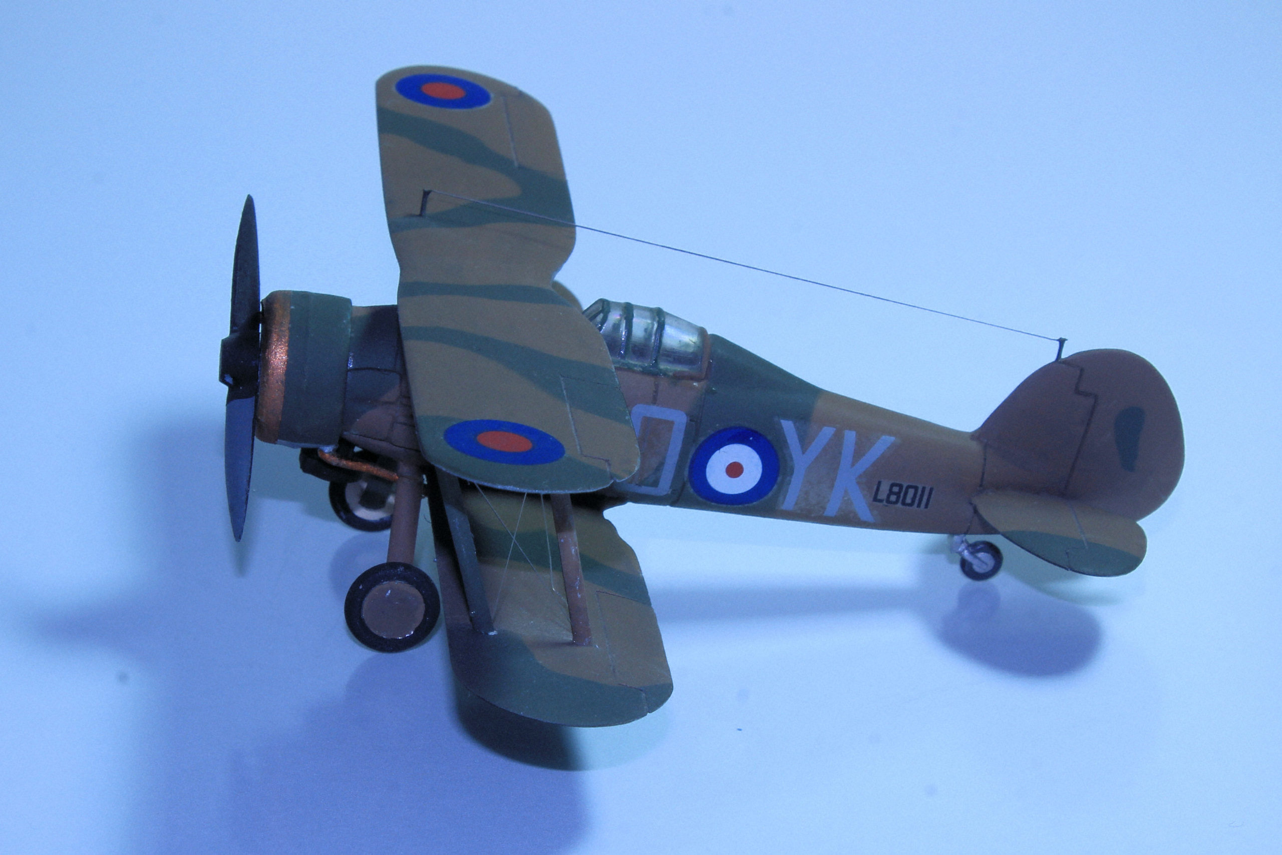 Gloster Gladiator Scale Models - Destination's Journey