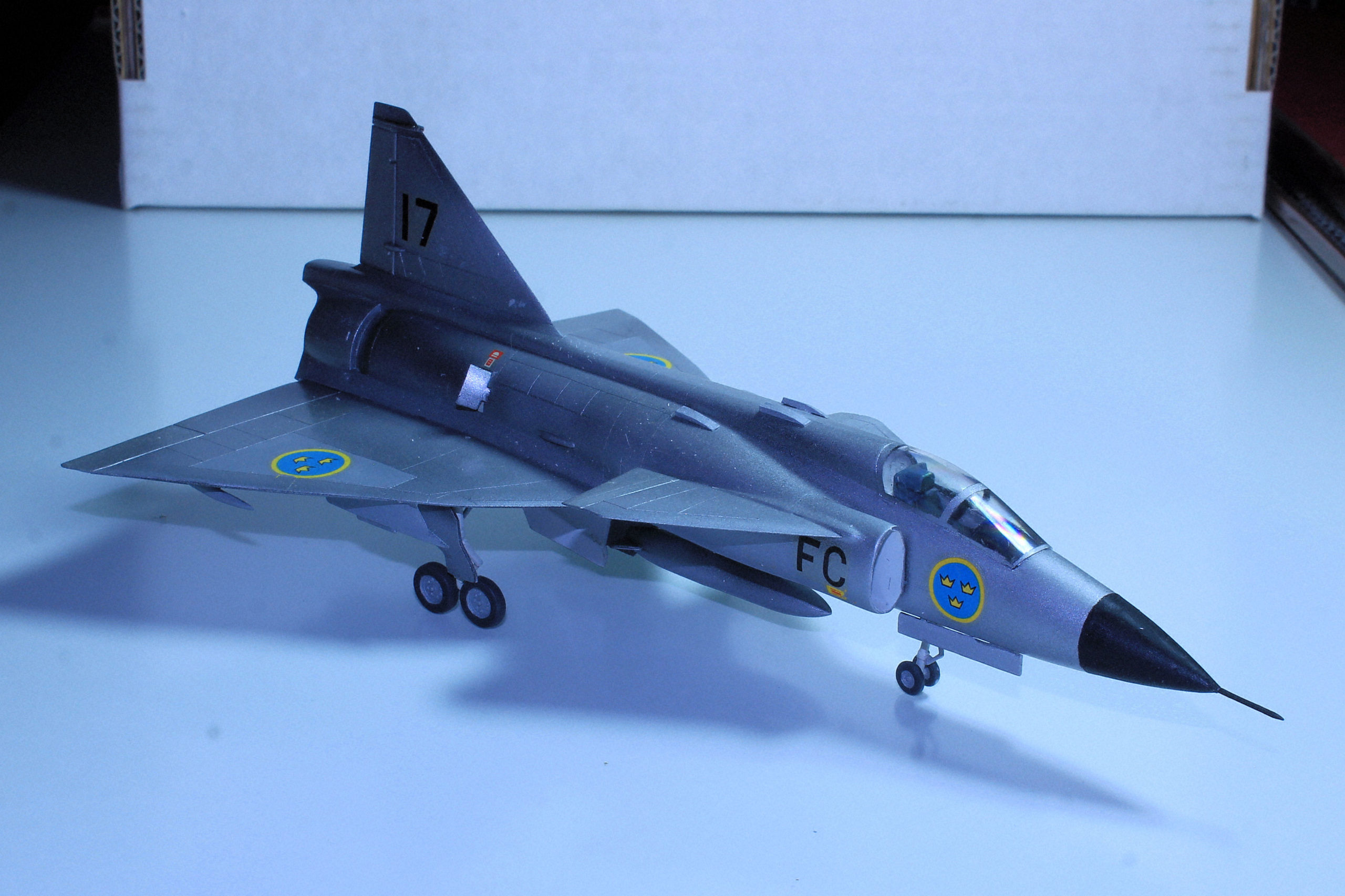 Saab 37 Viggen Scale Models - Destination's Journey