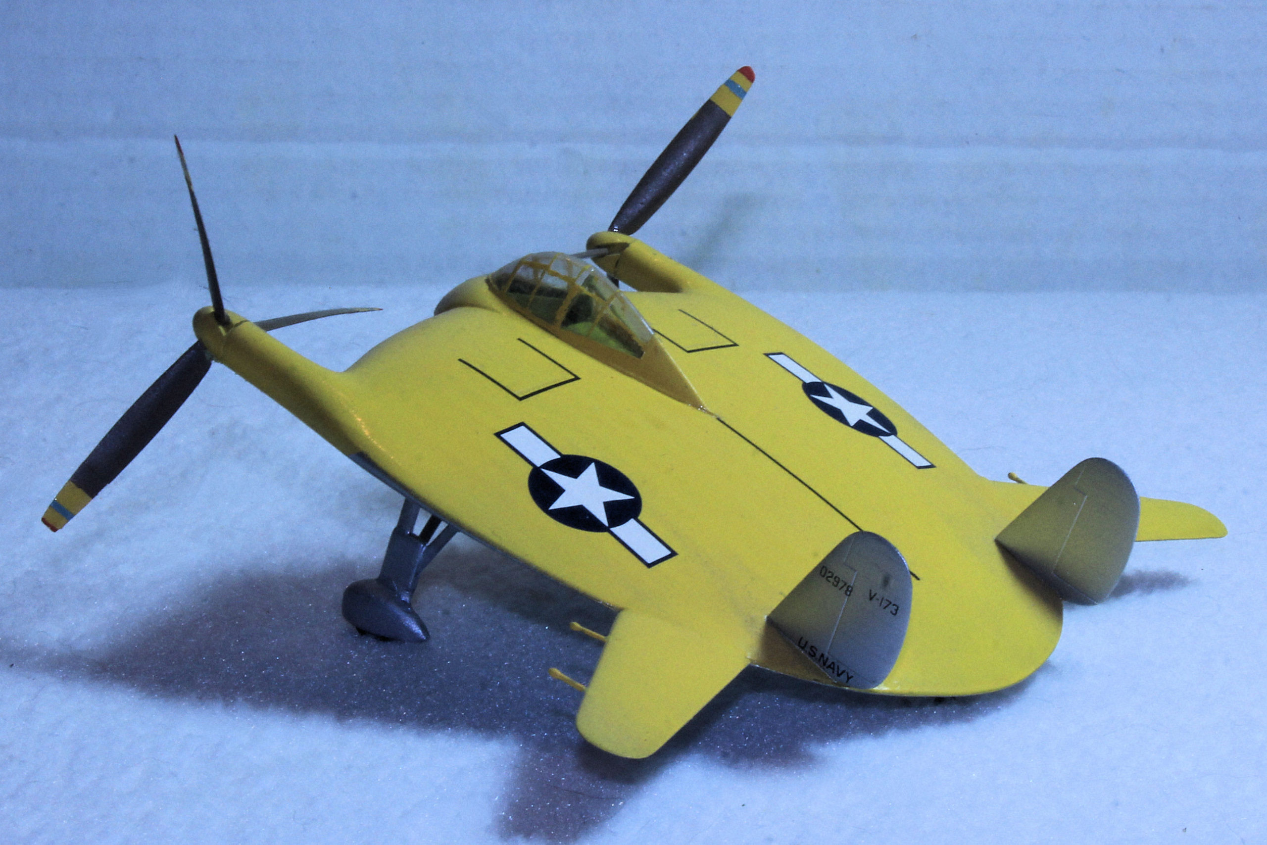 Chance Vought V-173 Flying Pancake Scale Models - Destination's Journey