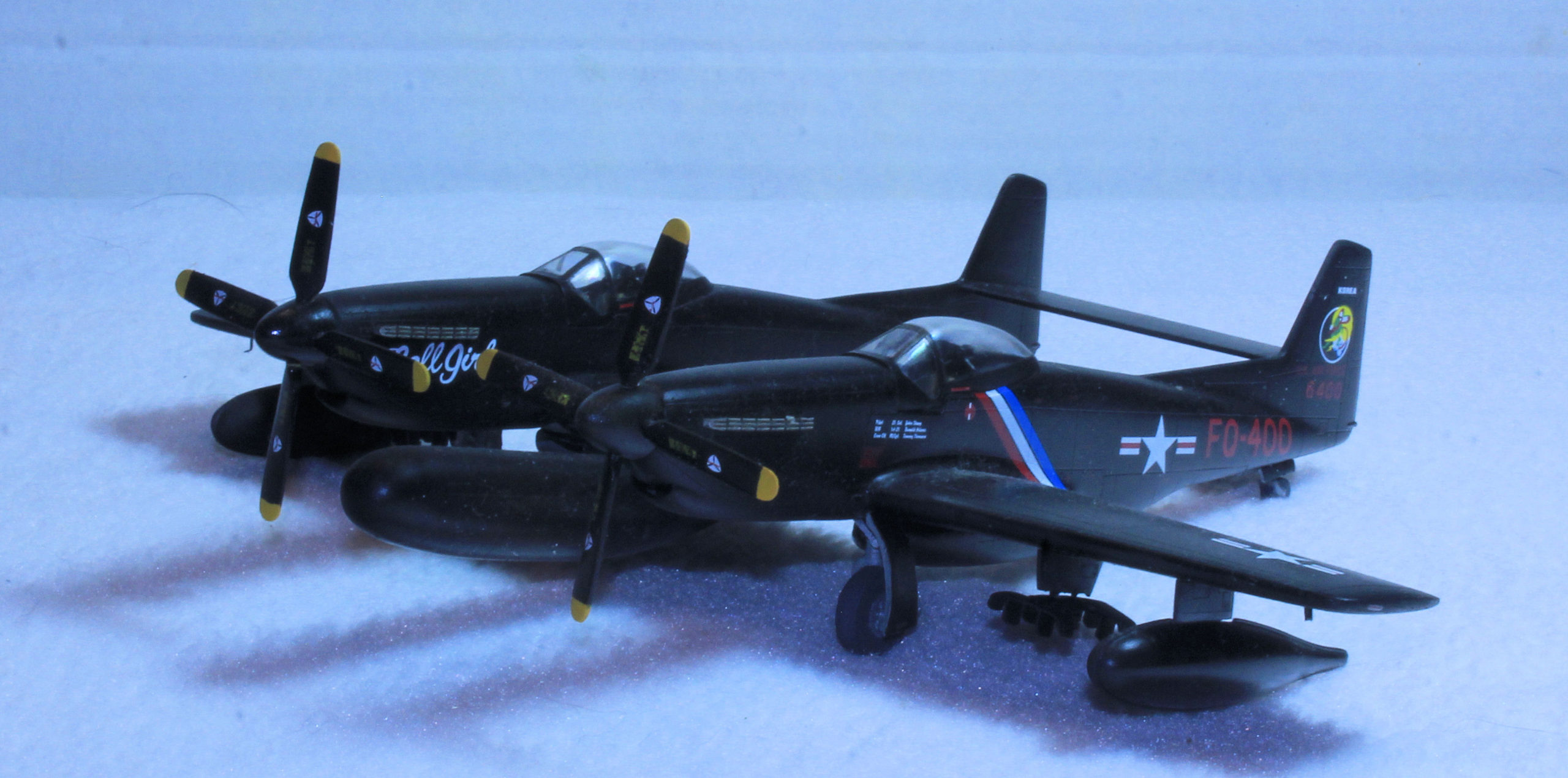 North American F-82 Twin Mustang Scale Models - Destination's Journey