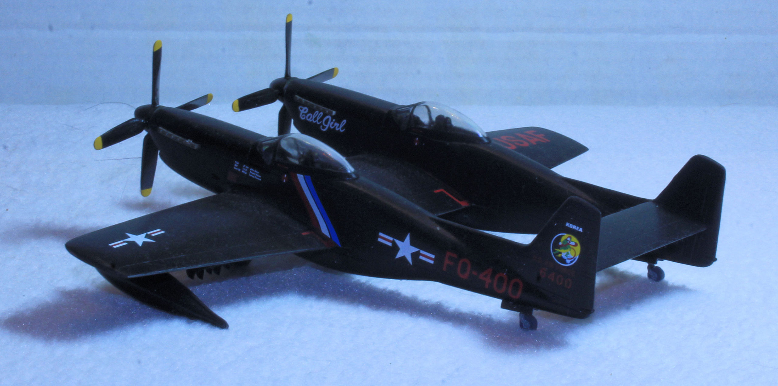 North American F-82 Twin Mustang Scale Models - Destination's Journey