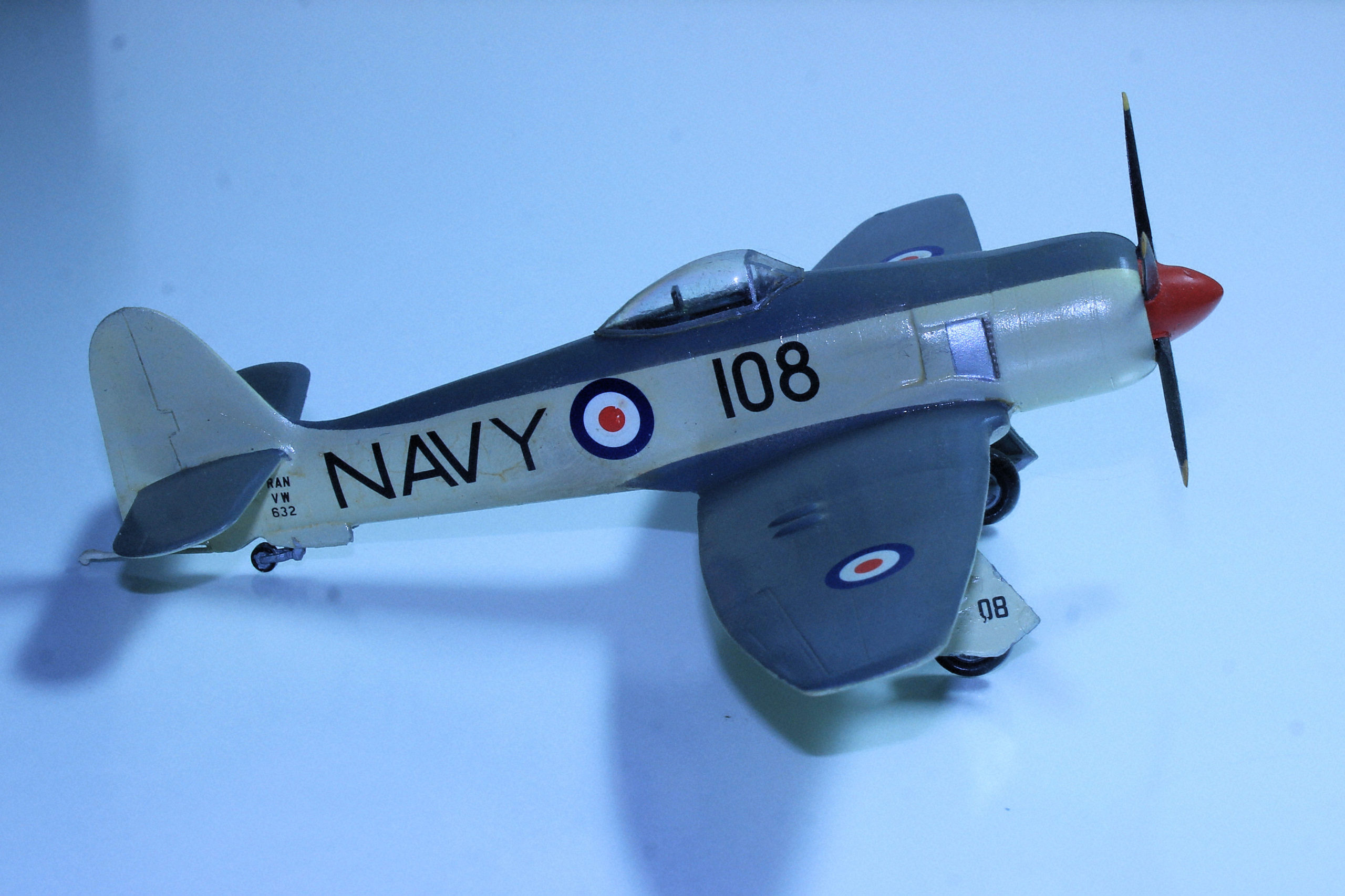 Hawker Sea Fury Scale Models - Destination's Journey