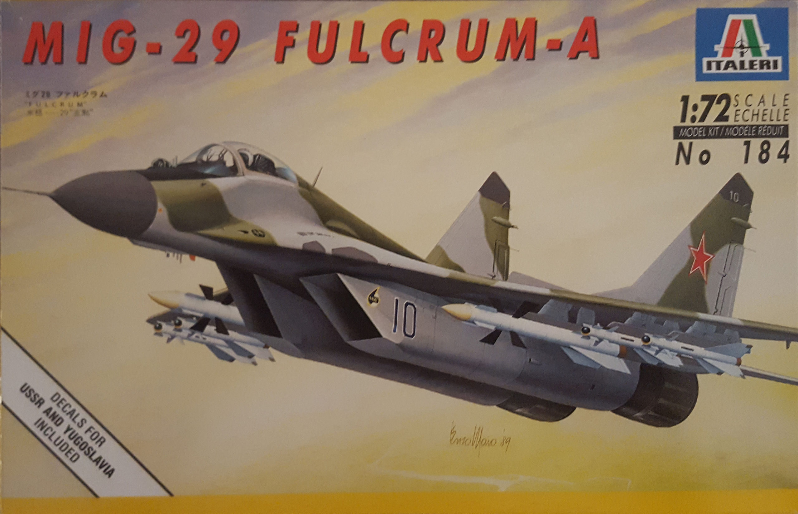 Mikoyan MiG-29 Fulcrum Scale Models - Destination's Journey