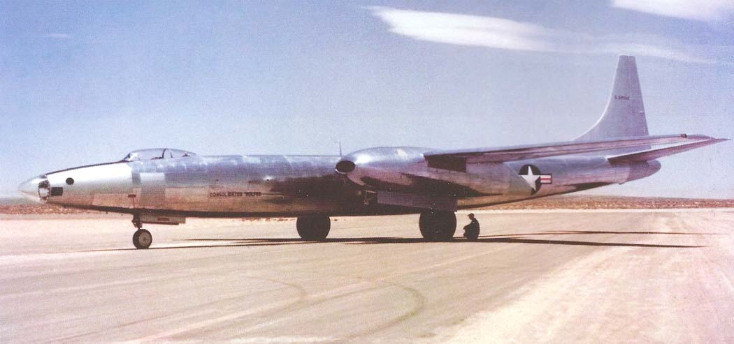 Convair XB-46 Experimental Medium Jet Bomber - Destination's Journey