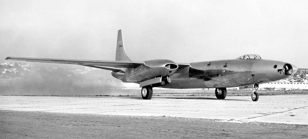 Convair XB-46 Experimental Medium Jet Bomber - Destination's Journey
