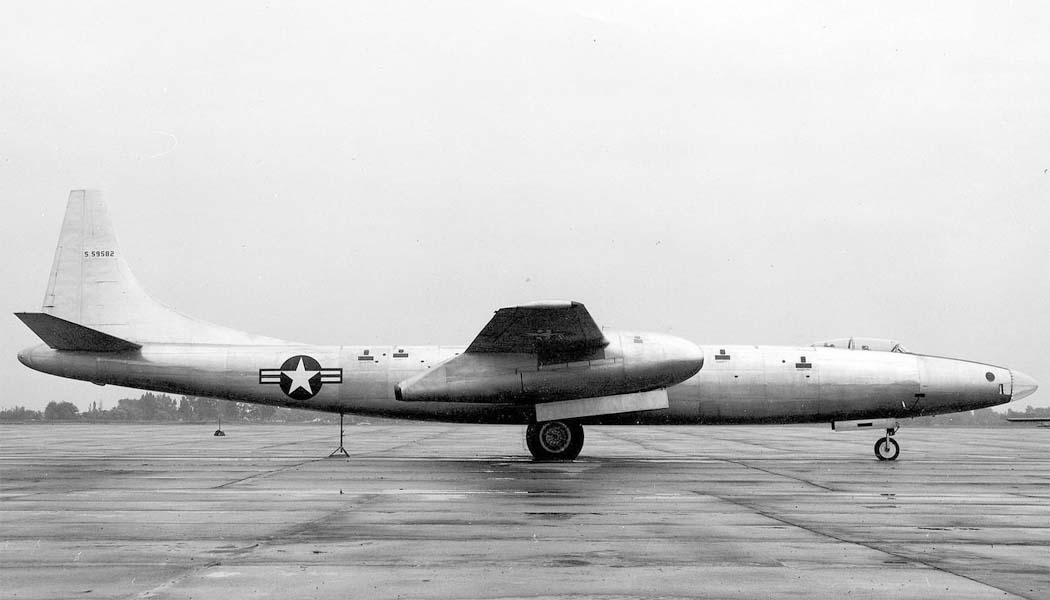 Convair XB-46 Experimental Medium Jet Bomber - Destination's Journey