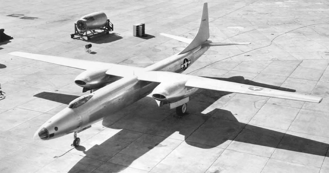 Convair XB-46 Experimental Medium Jet Bomber - Destination's Journey