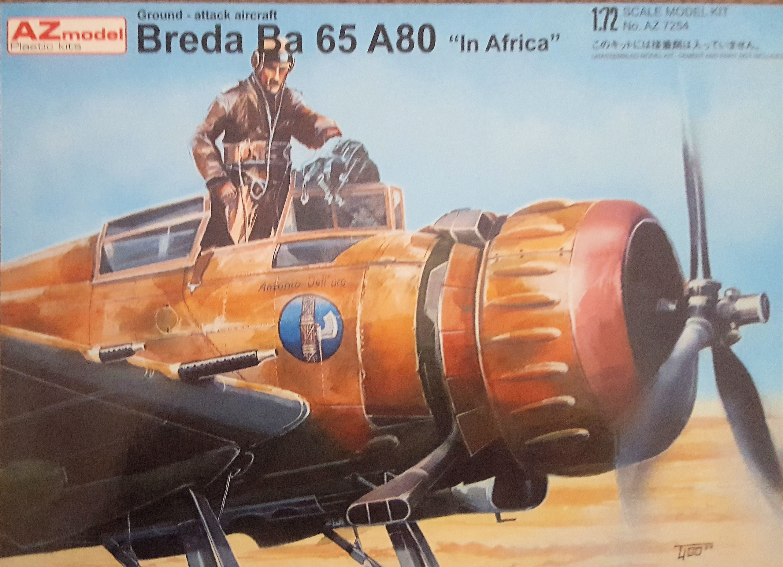 Breda Ba. 65 Scale Models - Destination's Journey