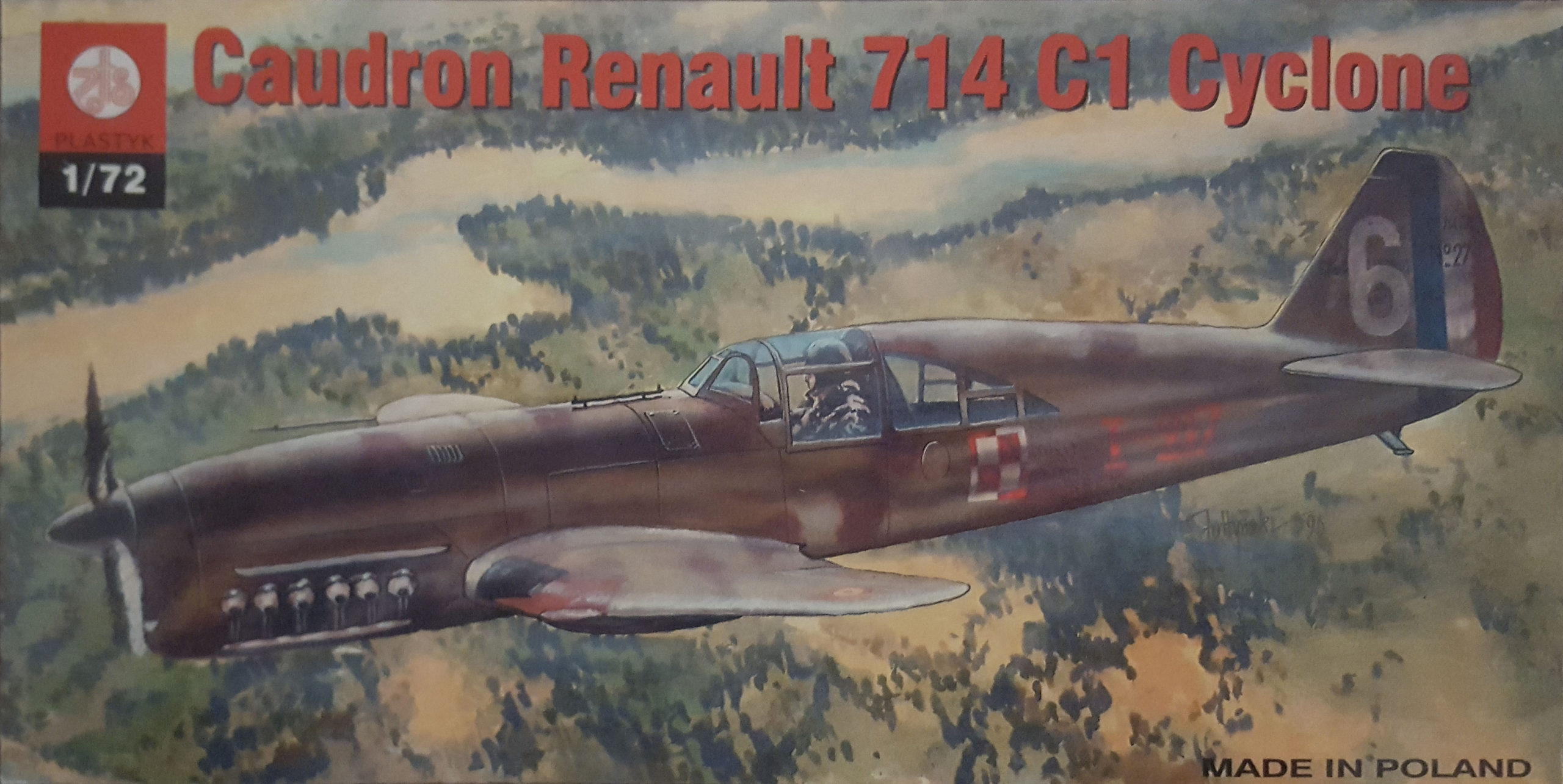 Caudron Renault 714 C1 Cyclone Scale Models - Destination's Journey