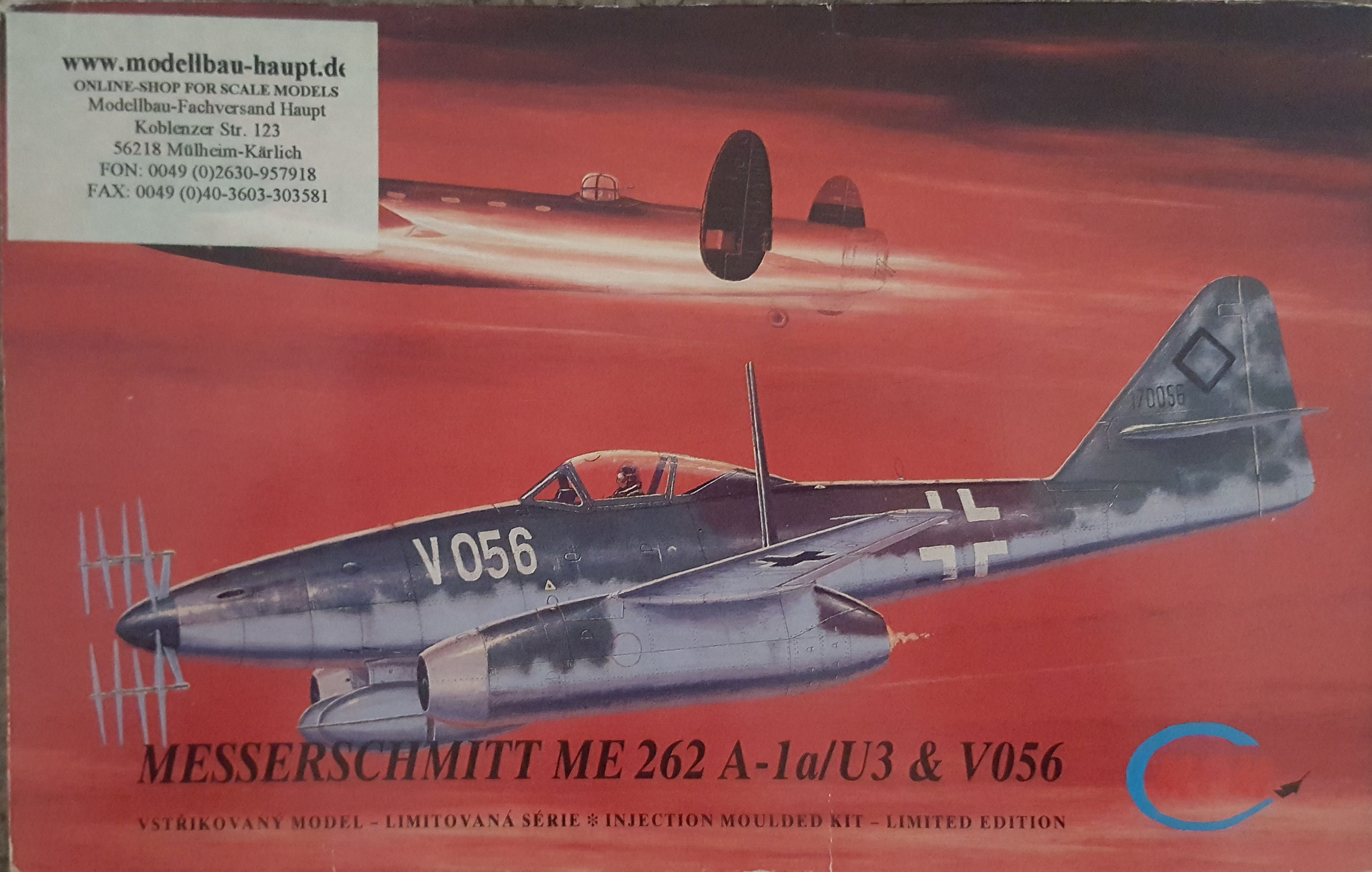Messerschmitt Me 262 Scale Models - Destination's Journey