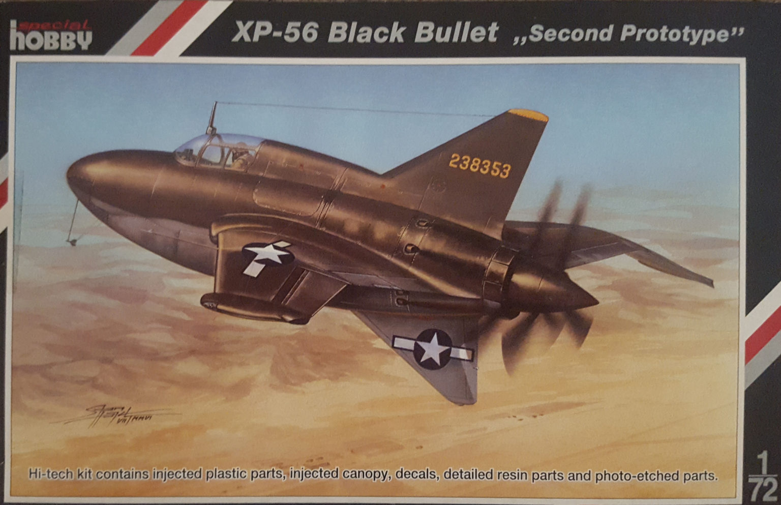 Northrop XP-56 Black Bullet Scale Models - Destination's Journey