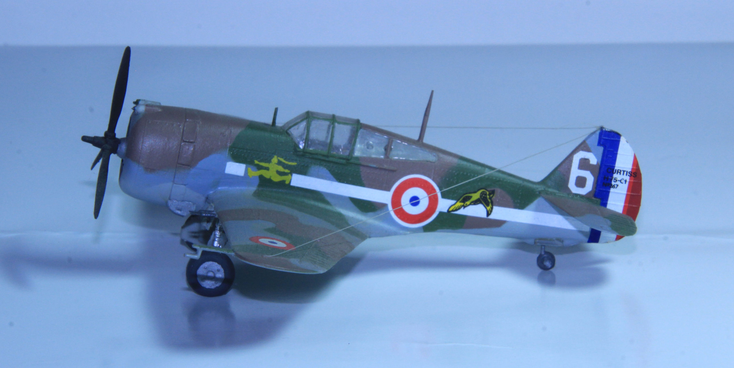 Curtiss H.75 Hawk P-36 Scale Models - Destination's Journey