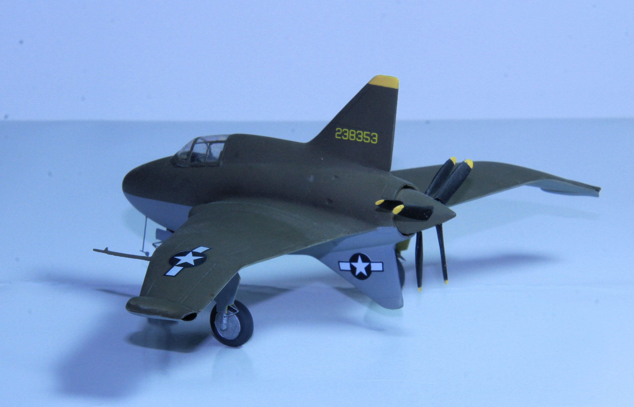 Northrop XP-56 Black Bullet Scale Models - Destination's Journey