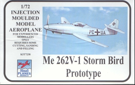 Messerschmitt Me 262 V-1 Scale Model - Destination's Journey