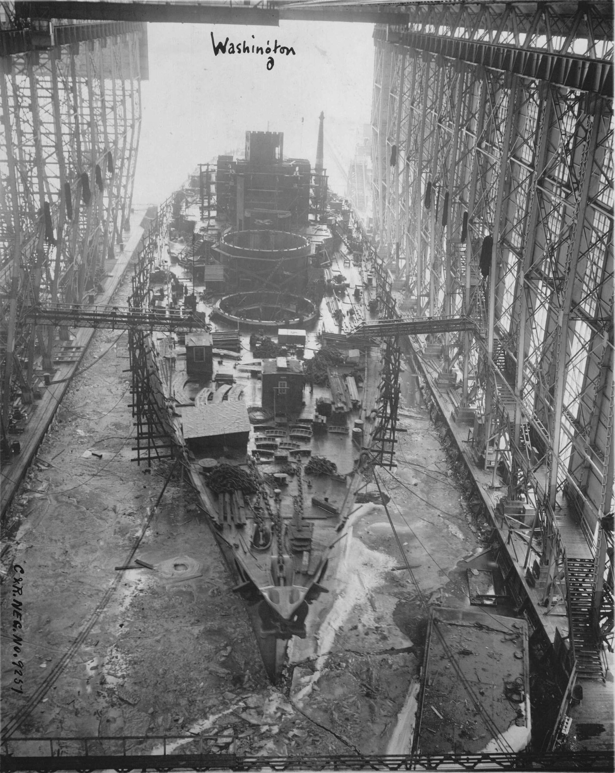 USS Washington BB-47 - Destination's Journey