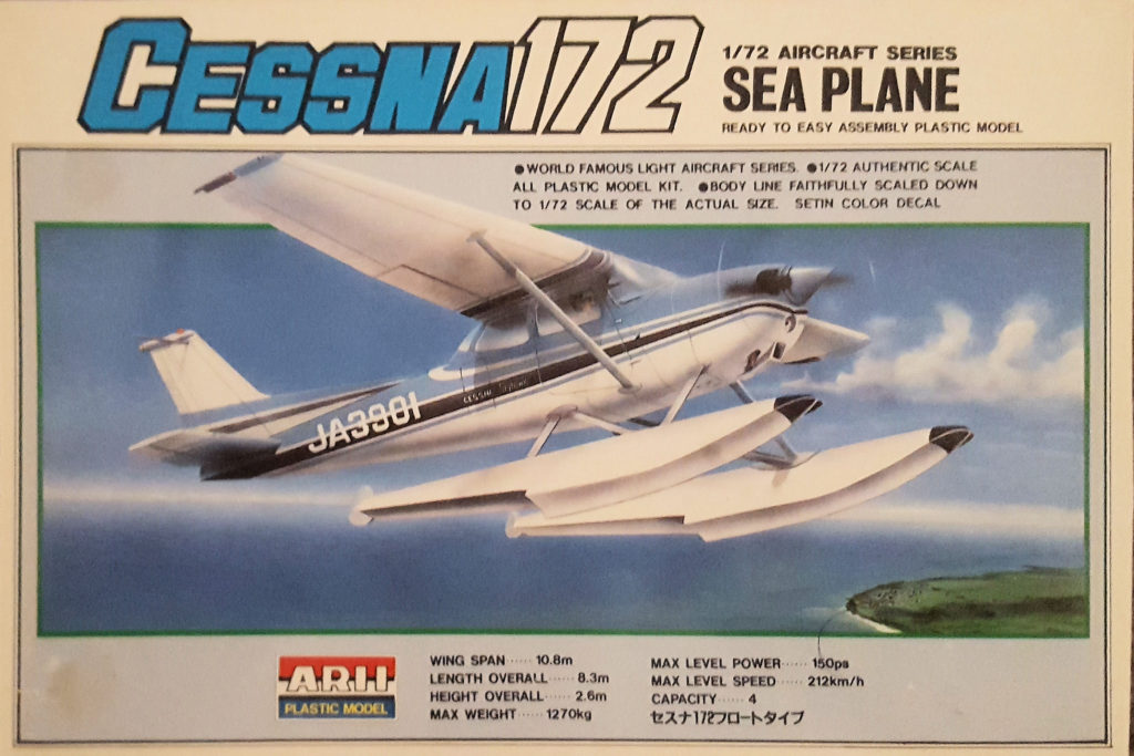 Cessna 172 Sea Plane Scale Models - Destination's Journey