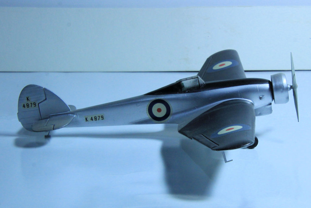 Bristol 138 High Altitude Monoplane Scale Models - Destination's Journey