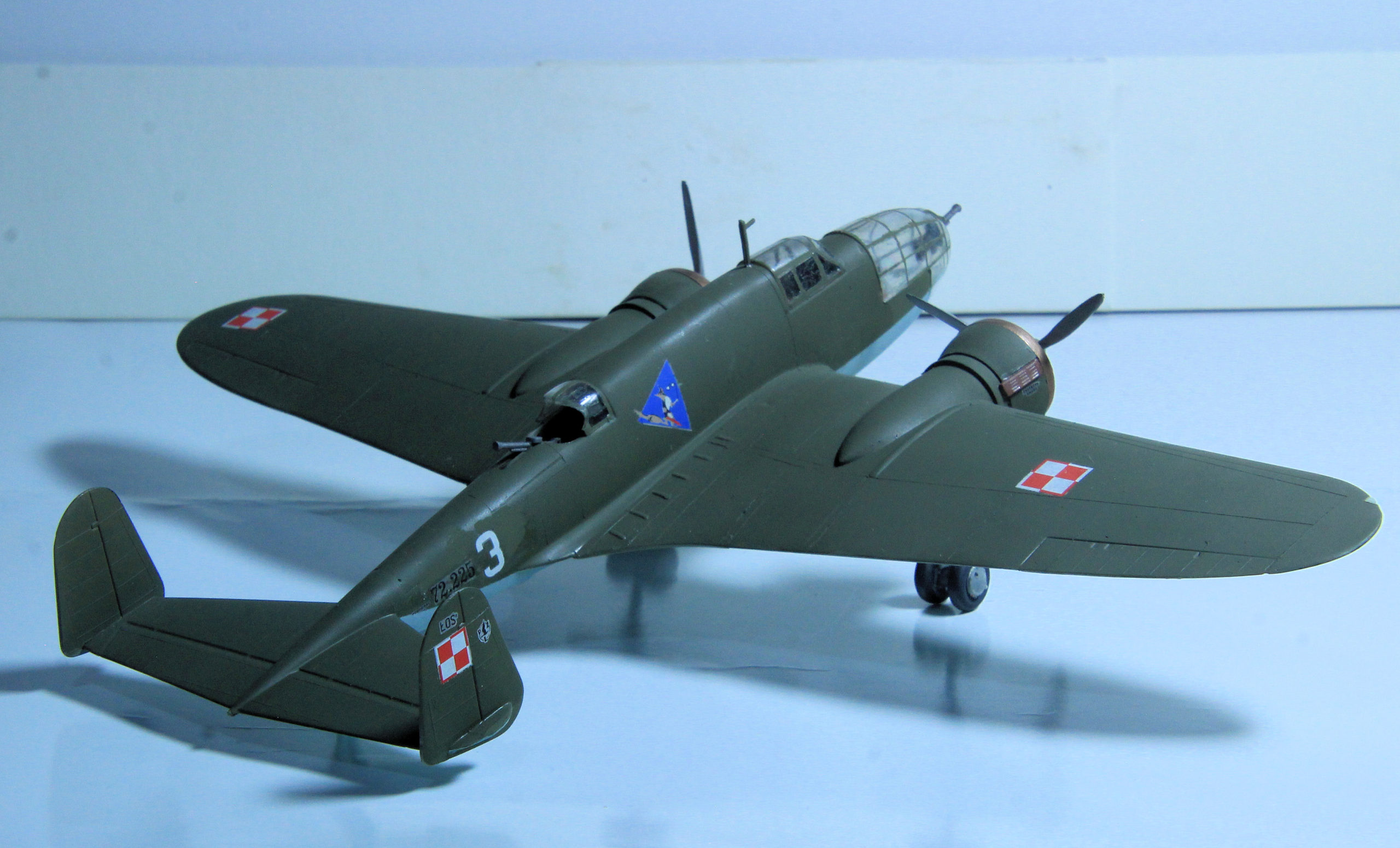 PZL P-37 Łoś Scale Models - Destination's Journey