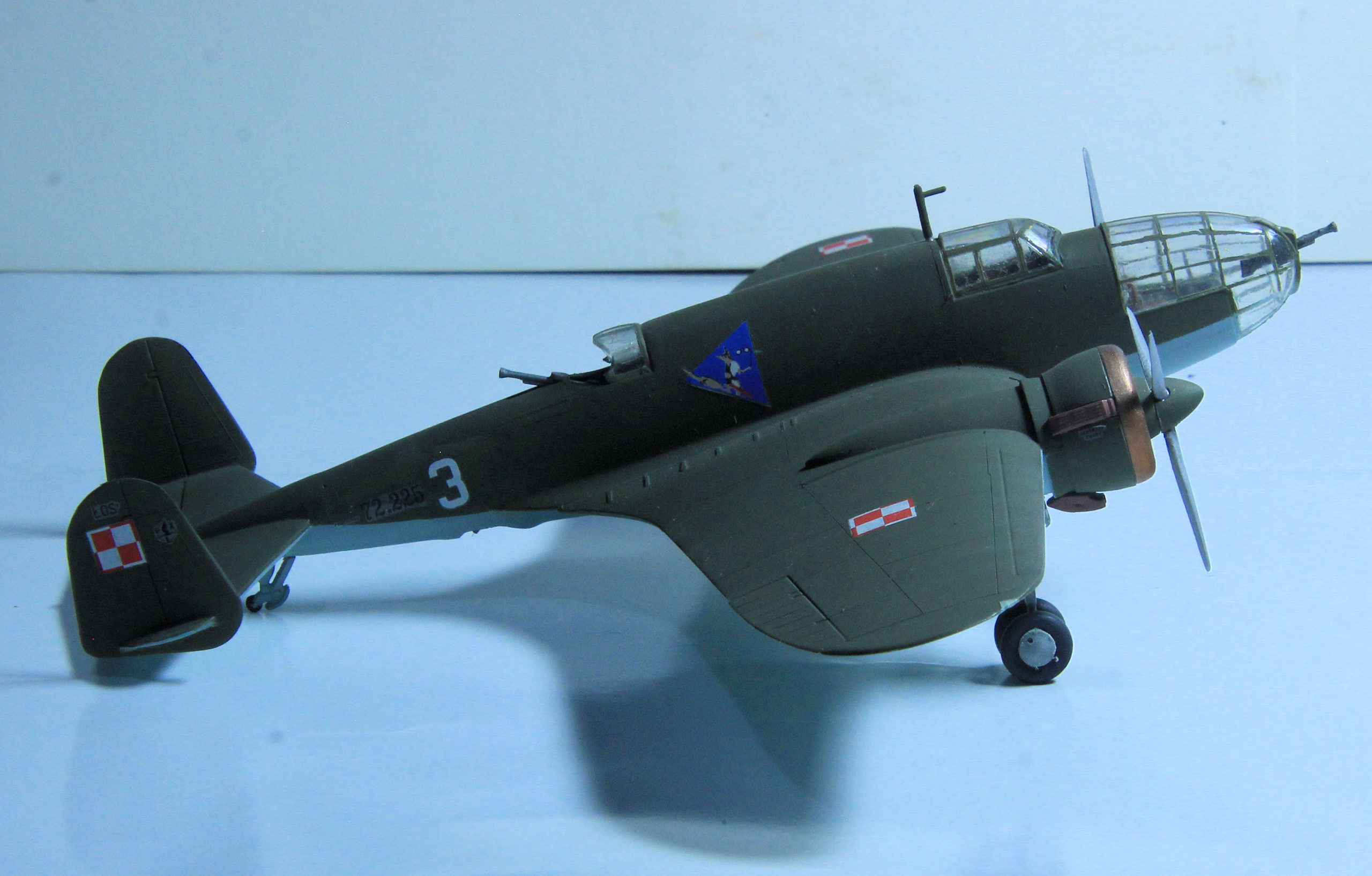 PZL P-37 Łoś Scale Models - Destination's Journey