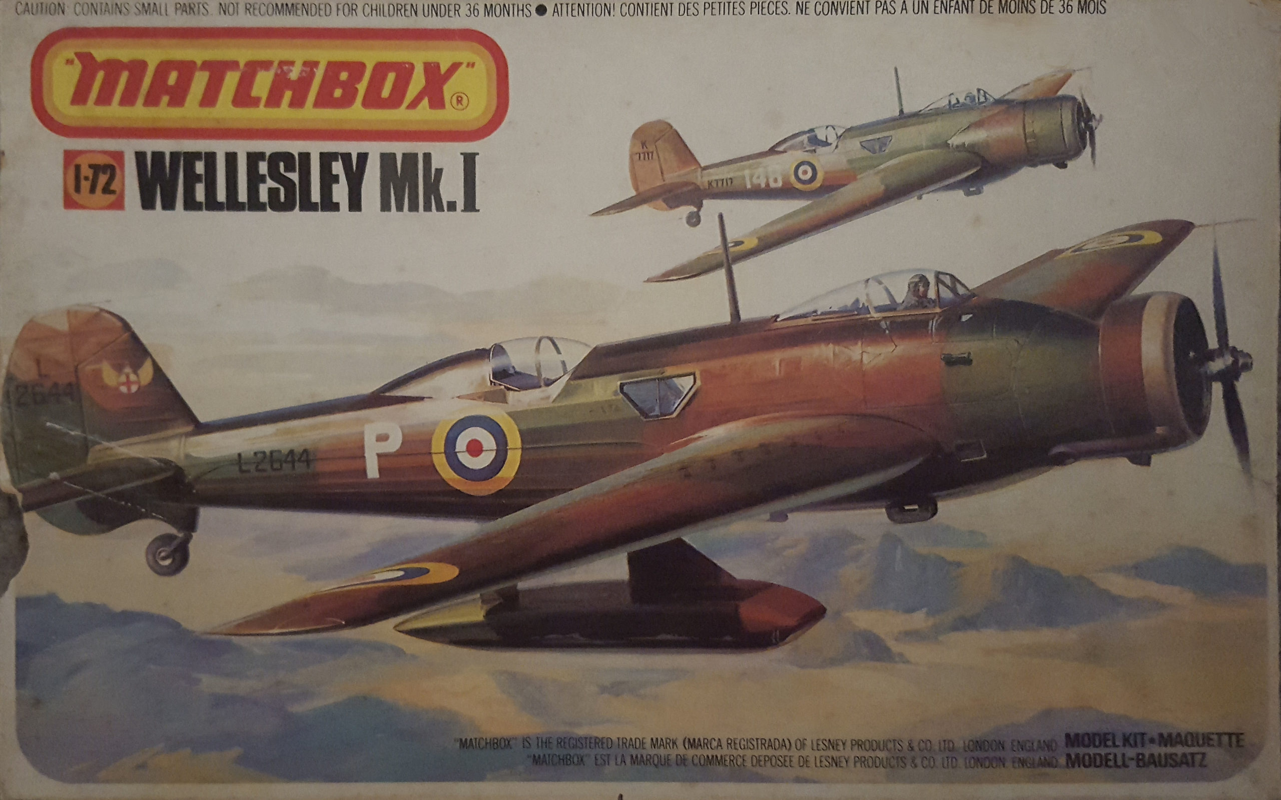 Vickers Wellesley Scale Models - Destination's Journey
