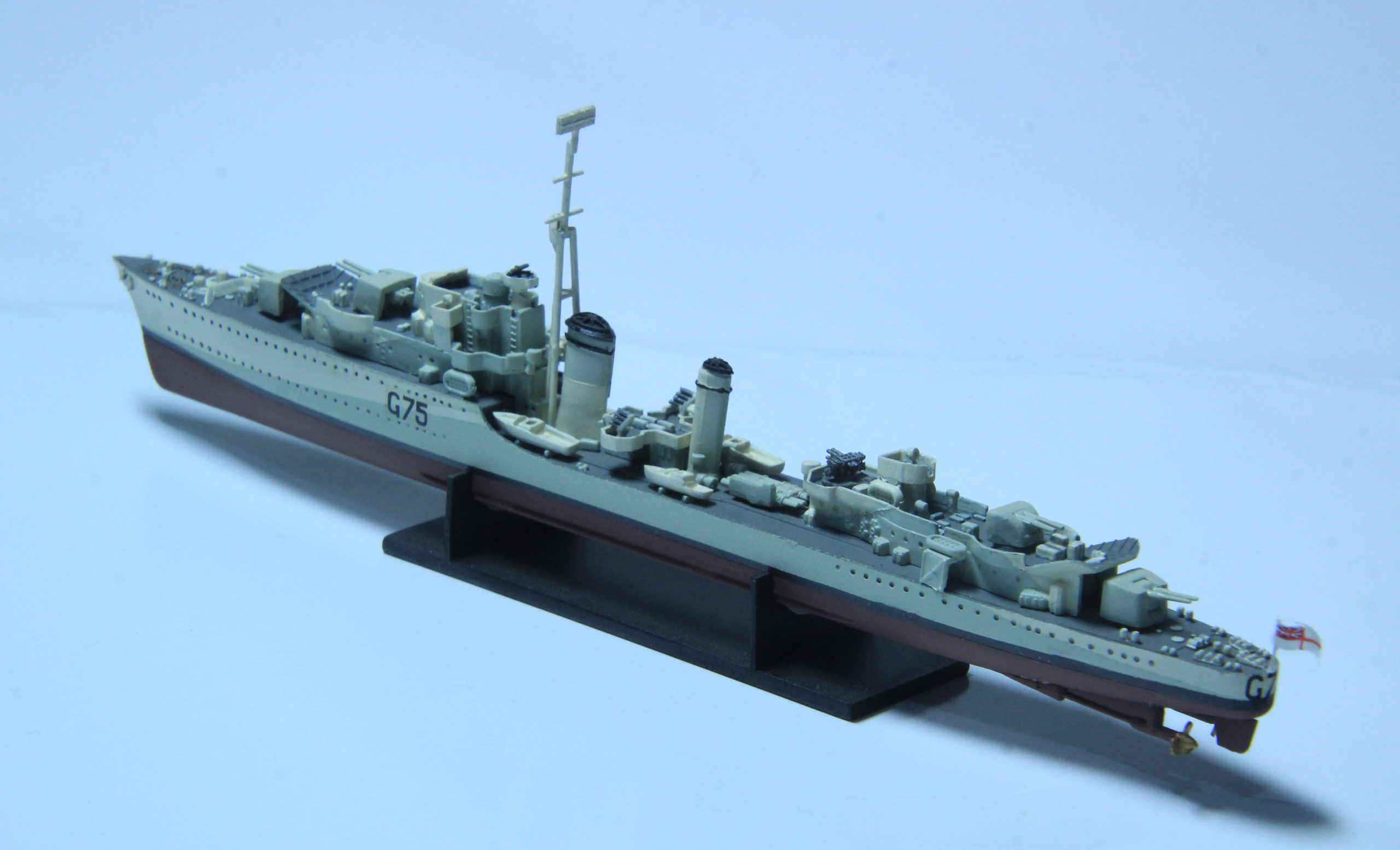 HMS Eskimo (F75) Scale Models - Destination's Journey