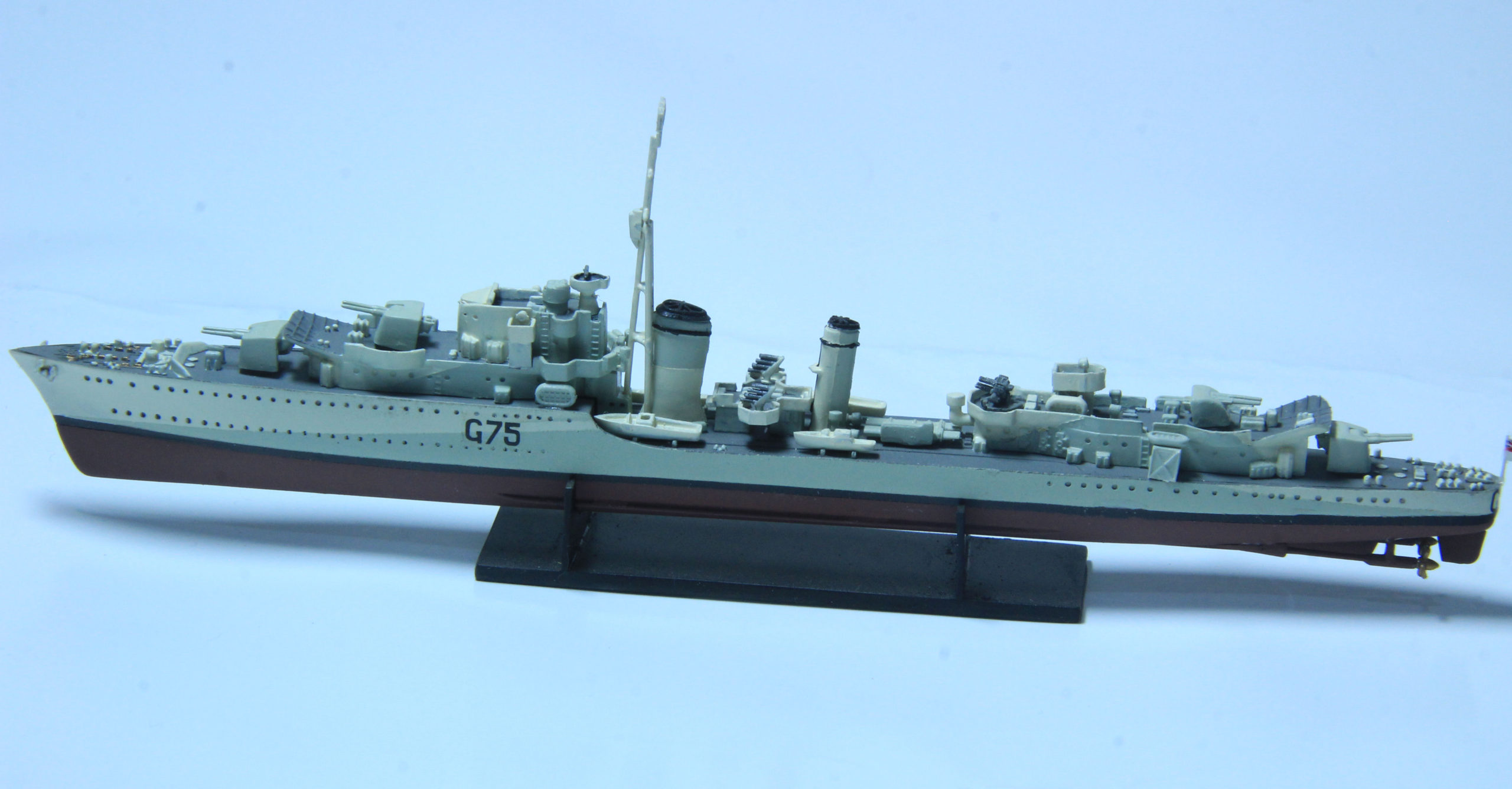 HMS Eskimo (F75) Scale Models - Destination's Journey