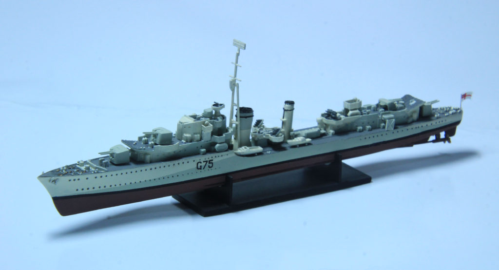 HMS Eskimo (F75) Scale Models - Destination's Journey