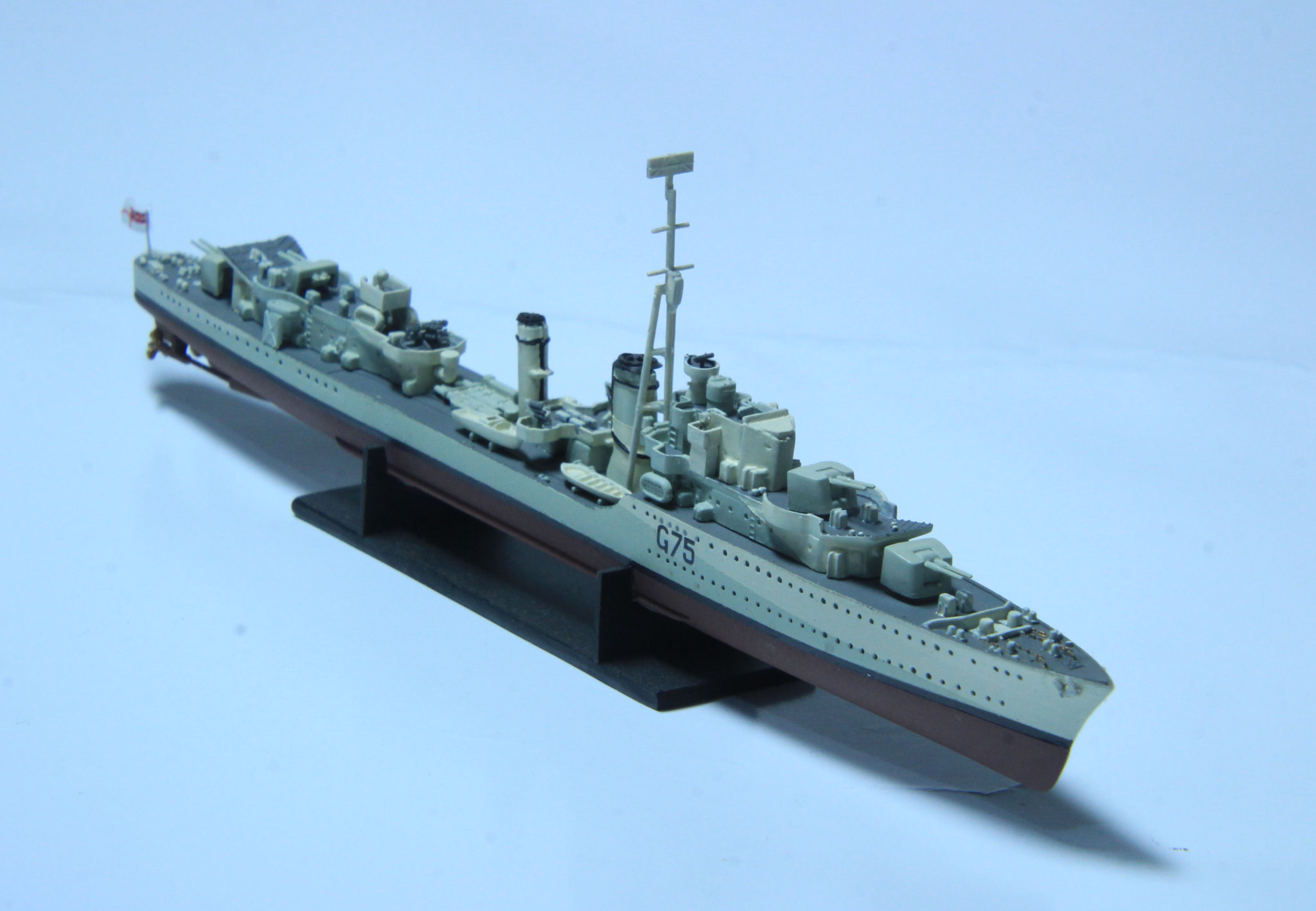 HMS Eskimo (F75) Scale Models - Destination's Journey
