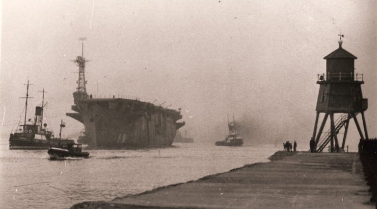 British Escort Carrier HMS Vindex - Destination's Journey