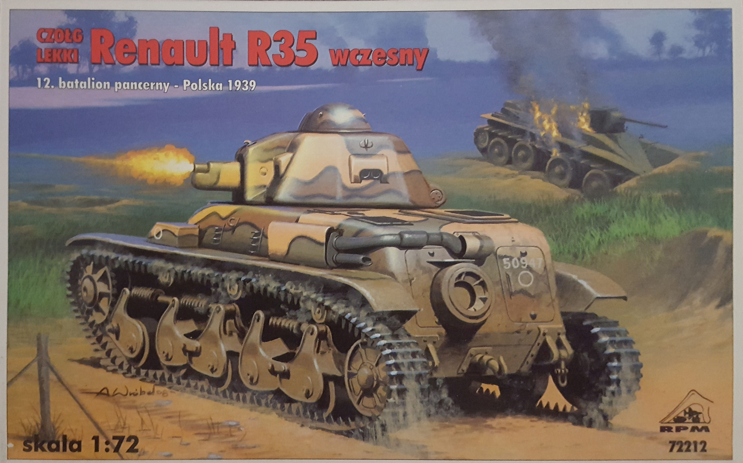 Renault R35 Tank Scale Models - Destination's Journey