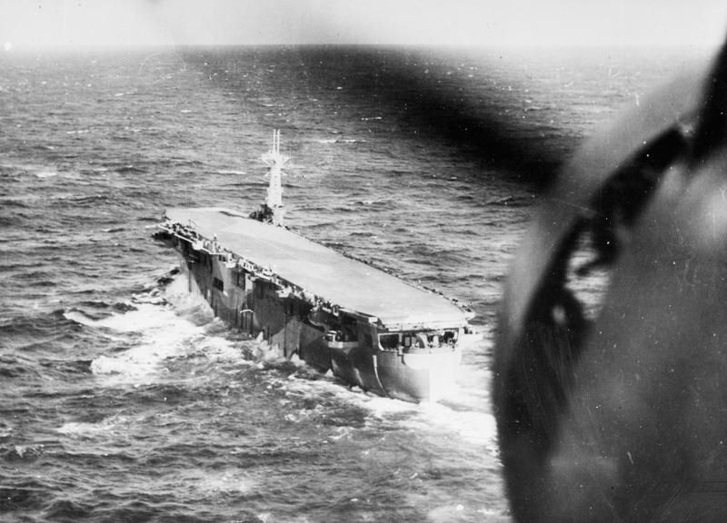 British Escort Carrier HMS Vindex - Destination's Journey