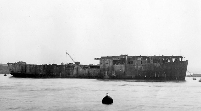 British Escort Carrier HMS Vindex - Destination's Journey